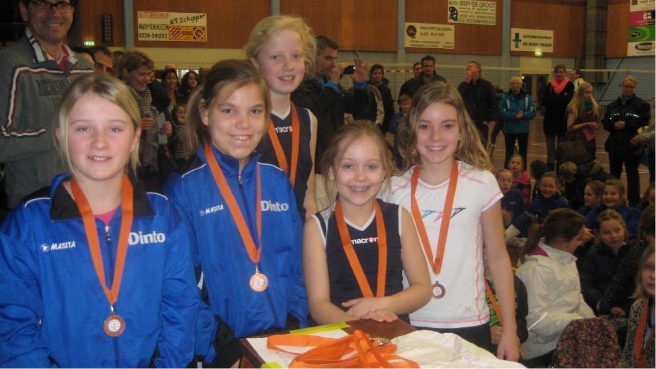 Dinto teams op niveau 4, 5 en 6 GOUD - Volleybal vereniging Dinto Warmenhuizen